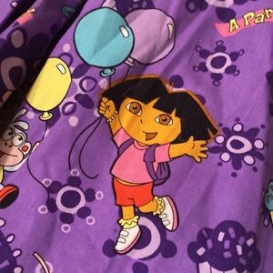 nick jr | Jackets & Coats | Dora The Explorer Snap Front Lab Coat Size ...